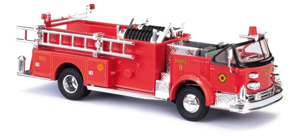 Busch H0 46030 LaFrance Pumpwagen Cabrio FireDepartment - Modellbahn ...