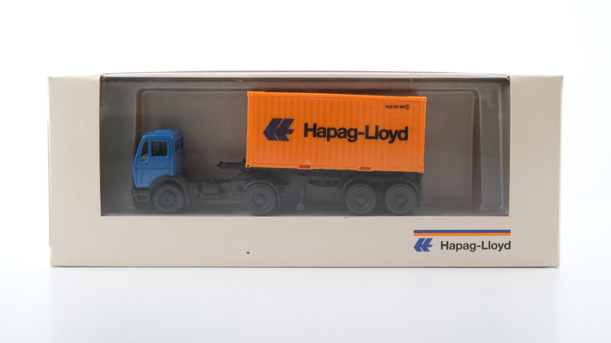 Herpa H0 Mercedes-Benz Container-LKW Hapag-Lloyd - Modellbahn gebrauc, 27,99
