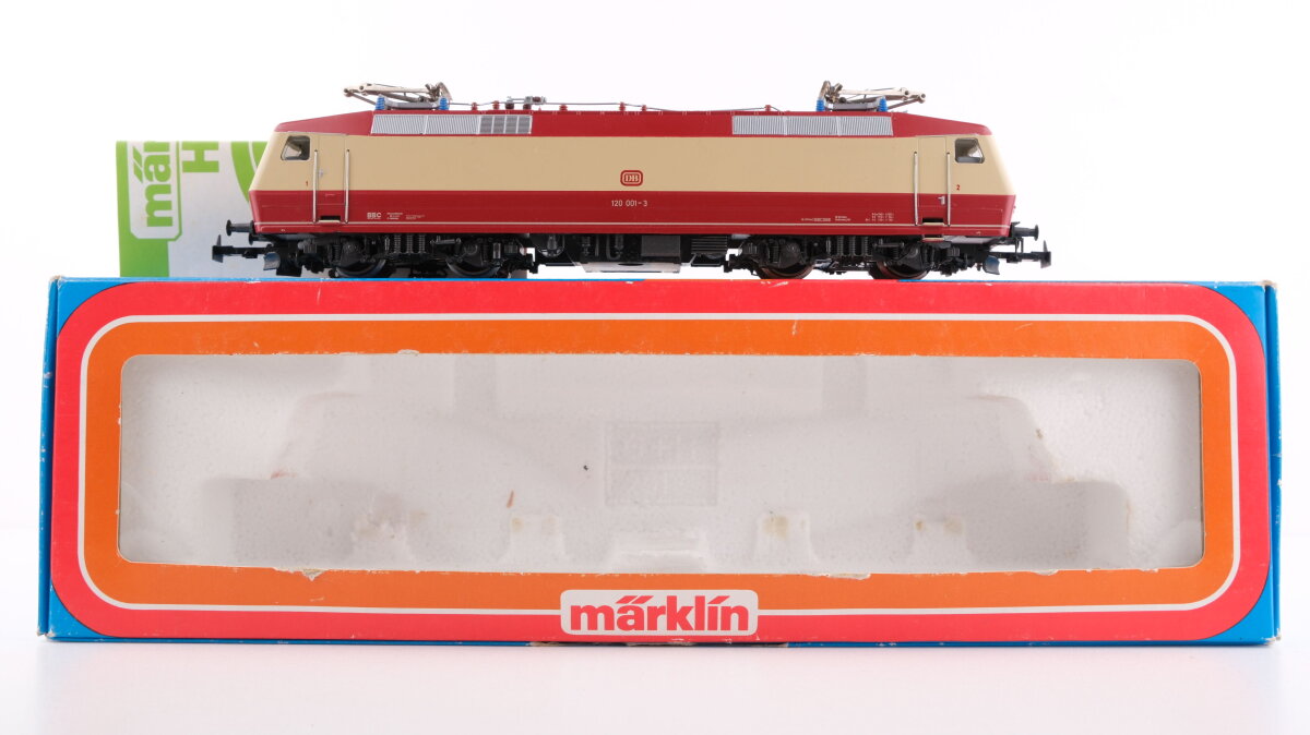 Märklin H0 3153 E-Lok BR 120 001-3 DB Wechselstrom - Modellbahn gebra, 85,49