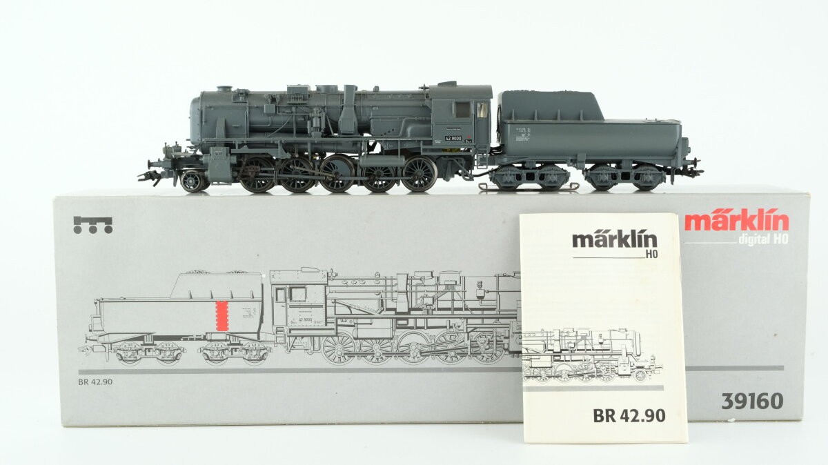 Märklin H0 39160 Dampflok BR 42 9000 DB Wechselstrom Digital fx - Mod, 172,99